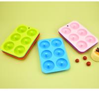 China Factory Direct 6-Piece Silicone Baking Mold, Food Grade Chocolate Dough Mold for Bulk Supply & Customization for sale