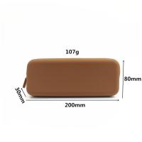 China Factory Direct Silicone Stationery Storage Bag, Waterproof Portable Travel Makeup Bag for Bulk Supply & Customization for sale
