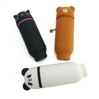 China Factory Direct Cartoon Silicone Telescopic Pen Holder, Portable Backpack Storage Box for Bulk Supply & Customization for sale