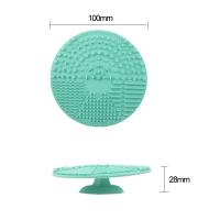 China Factory Direct Silicone Makeup Brush Cleaning Pad, Dual-use for Makeup Application & Brush Cleaning (Non-toxic, Customizable) for sale