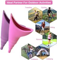 China Factory Direct Silicone Toilet for Women, Outdoor Travel Emergency Urine Container (Foldable Standing, Women-specific, Customizable) for sale