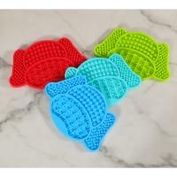 China Factory Direct Food-grade Silicone Pet Suction Cup Feeding Pad, Non-slip Pet Meal Mat for Dogs & Cats (Customizable, Easy to Clean) for sale