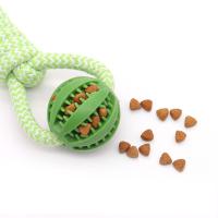 China Factory Direct Dog Toys, Rubber Rope Knot Chew Balls, Puppy Boredom Relief Rope-pulling Balls (Non-damaging Rope Knot, Chewable, Customizable) for sale