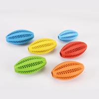 China Factory Direct Dog Toys for Self-amusement & Relaxation, Football-shaped Chew Toys, Teeth Grinding Balls, Food Leakage Balls (Durable, Safe, Customizable) for sale