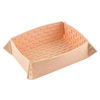 China Factory Direct Silicone Magnetic Suction Foldable Storage Box - Multi-functional Portable for Outdoor Camping, Fruit Tray, Table Mat & Heat Insulation Pad for sale