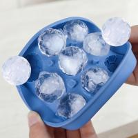 China Factory Direct Food-Grade Silicone Ice Cube Tray, Large Size Pressing Ice Grid Mold for Home & Wholesale for sale