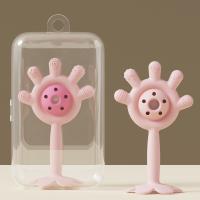 China Factory Direct Silicone Baby Hand-Rattle Toothbrush Toy - Soothing Oral Development & Teething Stick, Chewable Fun Toy for B2B Wholesale for sale