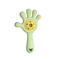 China Factory Direct Silicone Baby Hand-Rattle Toothbrush Toy - Soothing Oral Development & Teething Stick, Chewable Fun Toy for B2B Wholesale for sale