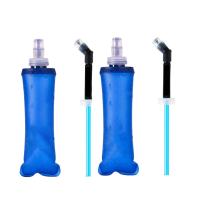 China Factory Direct Silicone Foldable Water Bottle for Outdoor Running - Cycling & Off-Road Marathon Convenient Drinking Cup, B2B Wholesale for sale