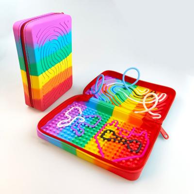 China Factory Direct Silicone Sensory Activity Board - Children's Educational & Stress-Relieving Toy, B2B Wholesale for sale