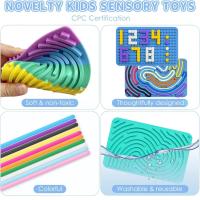 China Factory Direct Silicone Sensory Activity Board - Children's Educational & Stress-Relieving Toy, B2B Wholesale for sale
