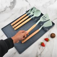 China Factory Direct Silicone Pads - Barbecue Grill Side Frame Pad, Baking Tray Protection Pad, Tableware Storage Pad, Oil Draining Pad & Grill Tool Pad for sale