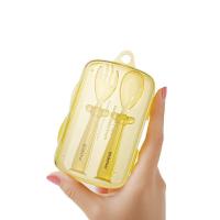 China Factory Direct Silicone Baby Fork Spoon Set, Baby Complementary Food Utensils for Self-Feeding Training, BPA-Free Children's Eating Learning Tools for sale