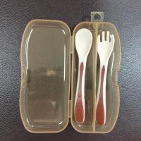China Factory Direct Silicone Baby Fork Spoon Set, Baby Complementary Food Utensils for Self-Feeding Training, BPA-Free Children's Eating Learning Tools for sale