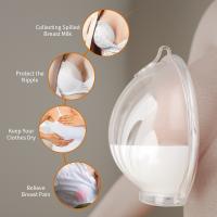 China Factory Direct Washable Breast Milk Collector, Hands-Free Wearable Milk Collector, Overflow Prevention Breast Pad for Nursing Moms for sale