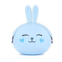 China Factory Direct Student-Specific Small Wallet, Cartoon Silicone Zero Wallet, Cute Rabbit Shaped Silicone Coin Purse for Kids for sale
