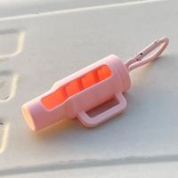 China Food Grade Silicone Lipstick Protective Cover Reusable Shockproof Cosmetic Lip Balm Sleeve Cover Wholesale for sale