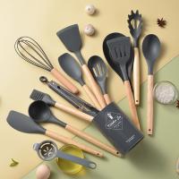 China Factory Wholesale Silicone Kitchen Utensil Set for Distibutor Importer Reseller for sale