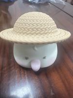 China ODM Silicone Woven Texture Hat Ornament, Bottle Lid Decoration for sale