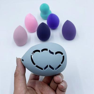 China Custom Silicone Makeup Sponge Cover Portable Electronic Cable Storage Box Bulk OEM ODM for sale