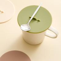China Custom Universal Silicone Cup Lid Reusable Leak Proof Drink Cup Cover OEM ODM Bulk Wholesale for sale