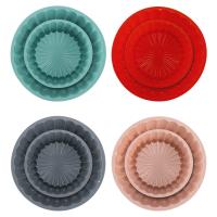 China Wholesale Food Grade Silicone Sunflower Cake Mold, Non-Stick Heat Resistant Baking Pan for Cake, Mousse, Jelly, Custom Logo Accepted for sale