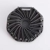 China Wholesale Polygon Silicone Bath Brush Soft Exfoliating Body Shower Brush Factory Direct for sale