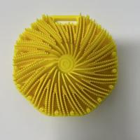 China Wholesale Polygon Silicone Bath Brush Soft Exfoliating Body Shower Brush Factory Direct for sale