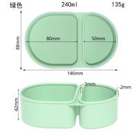 China Wholesale Food Grade Silicone Lunch Box Set with Compartmentalized Storage Boxes for sale