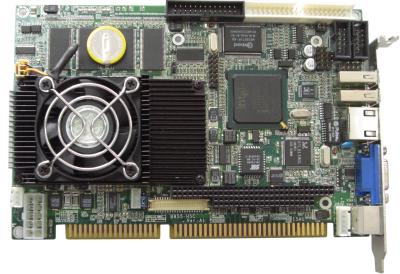China 16bit GPIO Half Size Motherboard Soldered On Board Intel CM600M CPU 256M Memory for sale
