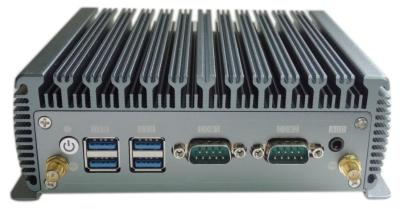 China Fanless Box PC Soldered on board 4th/5th generation I3/I5/I7 CPU 2LAN 2COM 6USB for sale