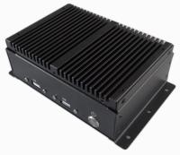 China MIS-ITX06FL double LAN 6USB 6COM  Intel I3 I5 128G MSATA Fanless Box PC for sale