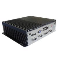 China MIS-ITX06FL double LAN 6USB 6COM  Intel I3 I5 128G MSATA Fanless Box PC for sale