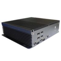 China MIS-ITX06FL double LAN 6USB 6COM  Intel I3 I5 128G MSATA Fanless Box PC for sale
