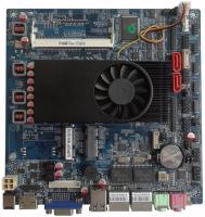 China ITX-IVYDL268 Intel Itx Board Soldered Onboard Intel IVY Bridge U Series I3 I5 I7 CPU 2 Bit for sale