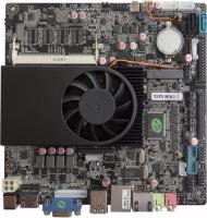 China Intel® PCH HM76 Core I7 Mini ITX Motherboard 12v Dc With Cpu HM76 Chip 2 LAN 6 COM 6 USB for sale