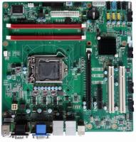 China MATX-B75AH26C 2 Gigabit LAN Micro ATX Motherboard / Intel PCH B75 Matx Motherboard 8 USB2.0 for sale