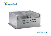China MIS-8705 Fanless Box PC Board Mounted I7 3520M CPU Dual Network 10 Series 6 USB for sale