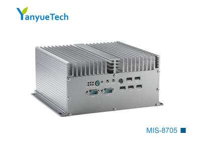 China MIS-8705 Fanless Box PC Board Mounted I7 3520M CPU Dual Network 10 Series 6 USB for sale