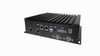 China MIS-EPIC06-4L Fanless Box PC / IPC Industrial Computer U Series CPU 4 Network 6 Series 6USB for sale