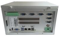 China MIS-J1900P Fanless Box PC J1900 CPU 2 PCIE Extension Dual network 6 Series 6 USB for sale