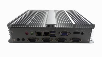 China All Aluminum Embedded Industrial PC / Industrial Box PC 2LAN 6COM 6USB for sale