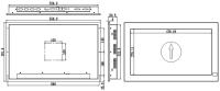 China IPPC-2106TW1 21.5 inch Industrial Touch Panel PC / Industri PC Touch for sale