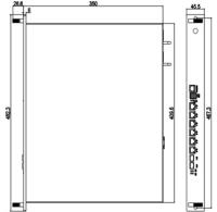 China NSP-1962-2F Network Firewall Hardware 1U 6LAN IPC 6 Intel Giga LAN Optional 2 Giga SFP for sale