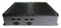 China Aluminum Alloy Embedded Industrial Box PC 2LAN 6COM 6USB I3 I5 I7 CPU for sale