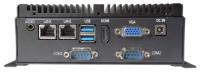 China 2 COM Fanless Embedded Box PC 4 USB MIS-EPIC08 4G DDR4 3855U J1900 for sale