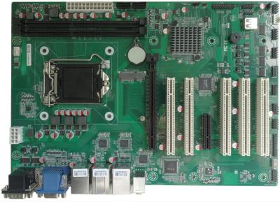 China VGA DVI Industrial ATX Motherboard ATX-B85AH36C PCH B85 Chip 3 LAN 7 Slot for sale