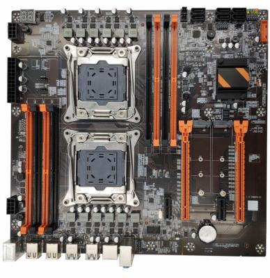 China ATX-C612AH211C Server ATX Motherboard 2CPU 1LAN 1COM 12USB 4slot 2PCIEx16 for sale