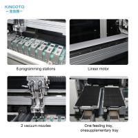 China KR82-2500R Automatic Tray IC Programming Machine 8 Station Semiconductor Chip Burner 2500UPH for sale