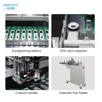 China KR82-2500HPM Automatic Tray Tape IC Programmer 8 Stations 2500UPH High Yield for sale